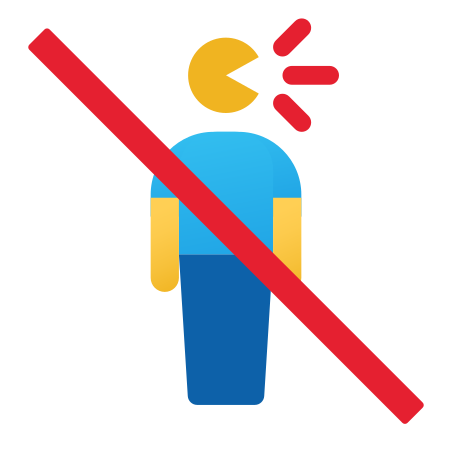 No Yelling icon in Windows 11 Color Style
