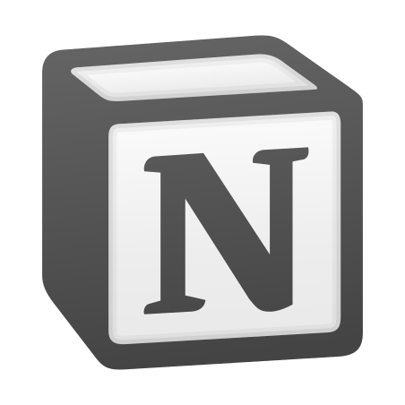 Notion icon in Windows 11 Color Style