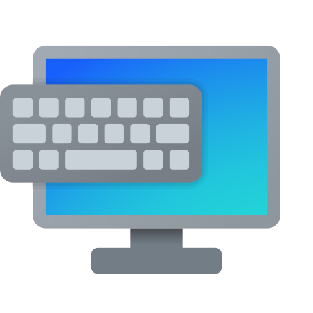 On-Screen Keyboard icon in Windows 11 Color Style