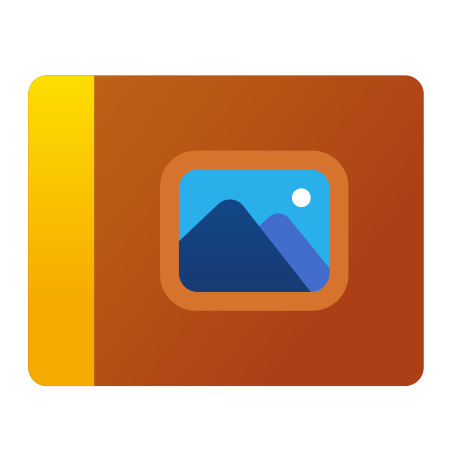 Photo Album icon in Windows 11 Color Style