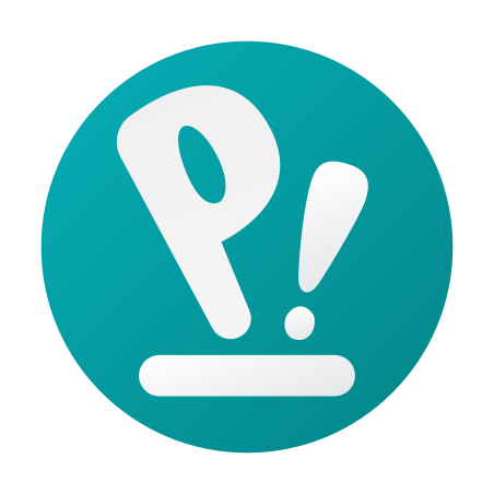 Pop Os Logo icon in Windows 11 Color Style