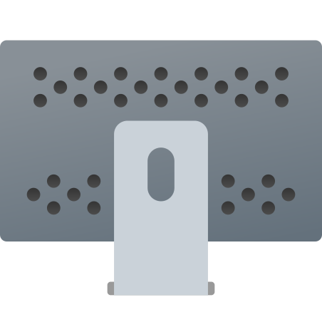 Pro Display Xdr Back Side icon in Windows 11 Color Style