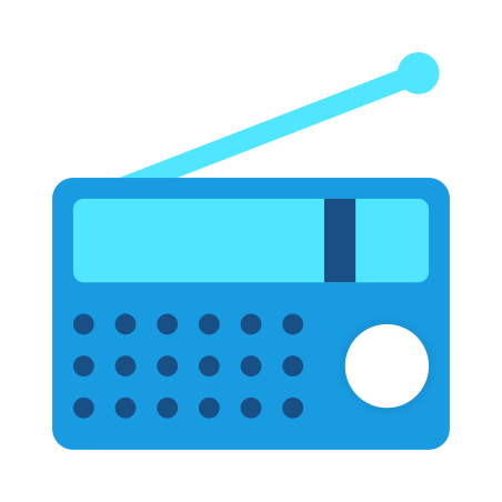Radio 2 icon in Windows 11 Color Style