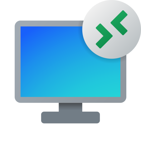 Remote Desktop icon in Windows 11 Color Style