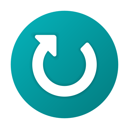 Restart icon in Windows 11 Color Style
