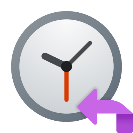 Rollback icon in Windows 11 Color Style