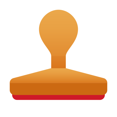Rubber Stamp icon in Windows 11 Color Style