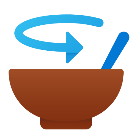 Stir icon in Fluency Style