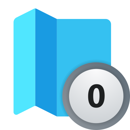 Timezone UTC icon in Windows 11 Color Style
