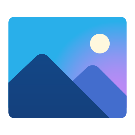 Wallpaper icon in Windows 11 Color Style