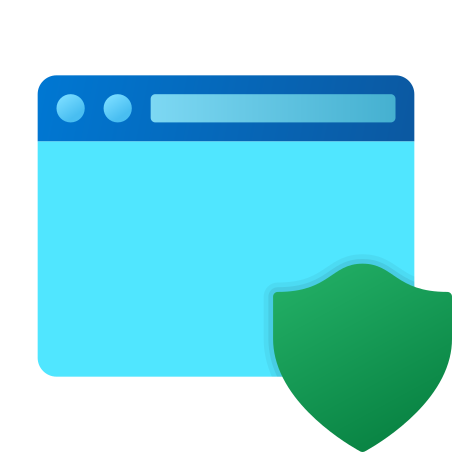 Web Application Firewall icon in Windows 11 Color Style