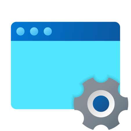 Window Settings icon in Windows 11 Color Style