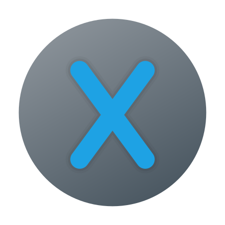Xbox X icon in Windows 11 Color Style