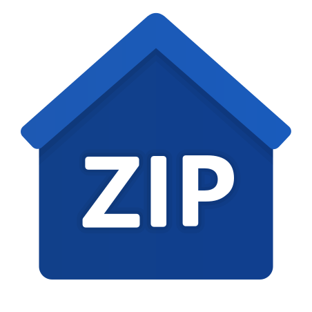 Zip Code icon in Windows 11 Color Style