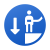 Working At Height icon in Windows 11 Color Style