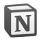 Notion icon in Windows 11 Color Style