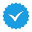 Instagram Check Mark icon in Windows 11 Color Style