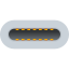 USB Type C icon in Windows 11 Color Style