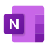 Icono de Microsoft Onenote 2019 estilo Windows 11 Color