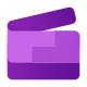 Microsoft ClipChamp icon in Windows 11 Color Style
