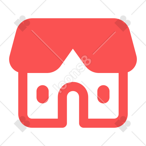 Rotes Home Symbol Png