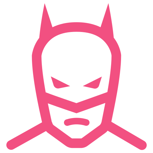 Pink Batman Symbol Printable Batman Themed 3D Printed Wall Light Add A