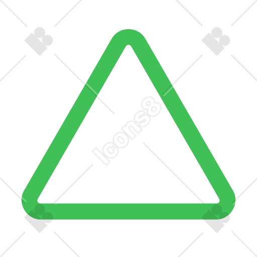 Green Triangle Arrow Png