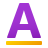 Text Color Icon - Free Download, PNG and Vector