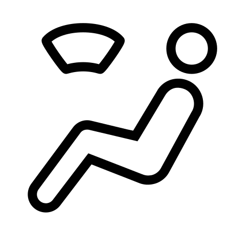 Windshield Defroster icon in iOS Style