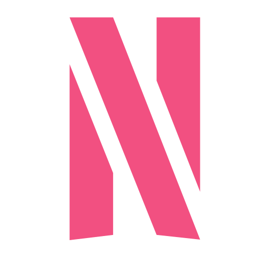 Pink Netflix Logo Mirror, Netflix Icon Free Download On Iconfinder