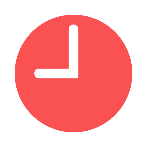 Red Clock Logo Alarm Clock Icon Images | Free Photos, PNG Stickers,