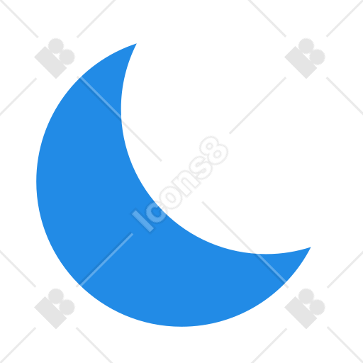 Blue Moon Icon