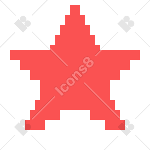 Pixel Star Icon