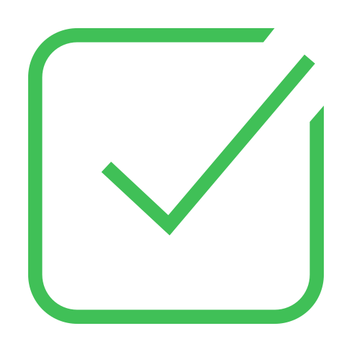 Cheque Verde Png