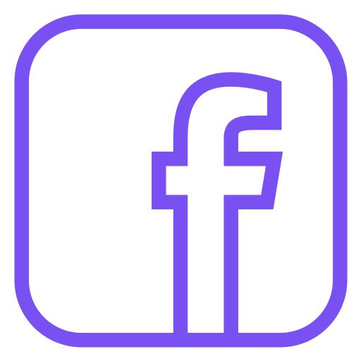 Purple Facebook Logo