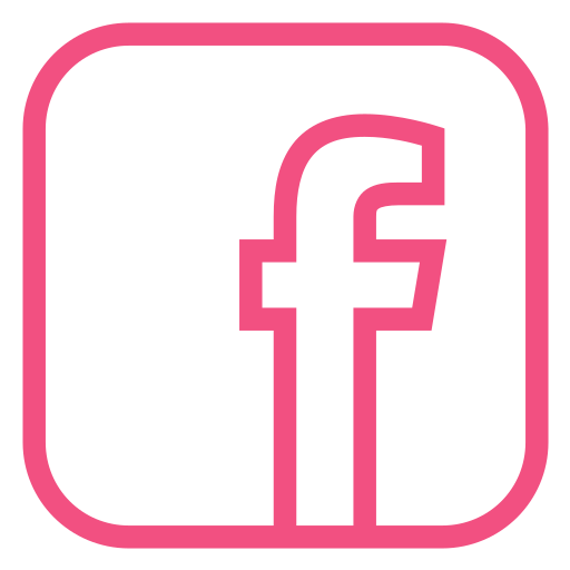 Pink Facebook Icon