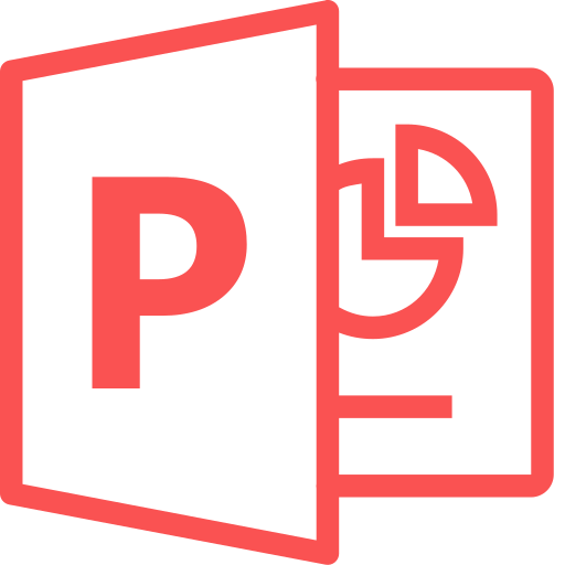 Ppt Icon Png Business Office Flat PPT Icon PNG Images | AI Free