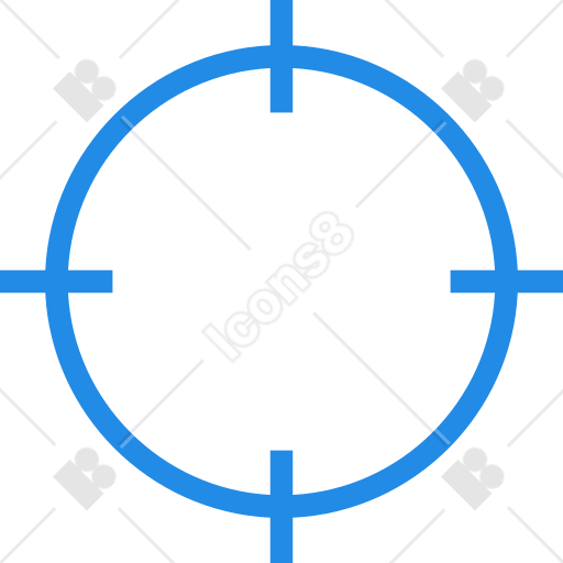 Blue Target Png