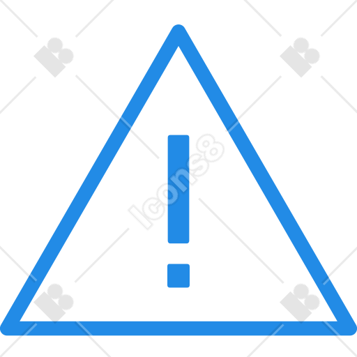 Problem Icon Blue