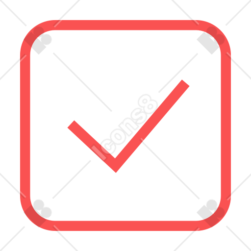 Red Check Logo Png
