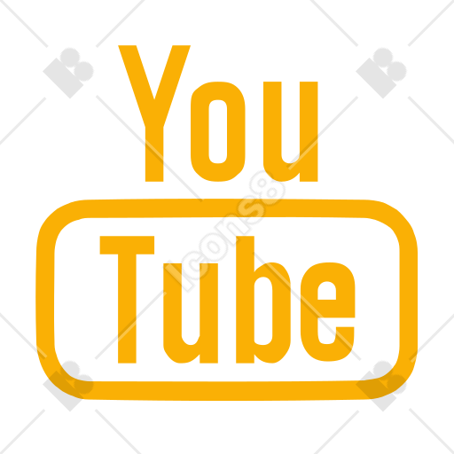 Yellow Youtube Logo