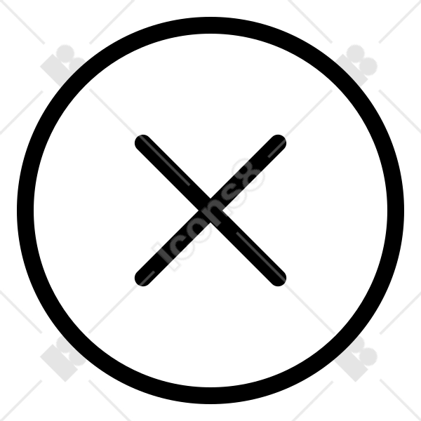 Cancel Icon Transparent