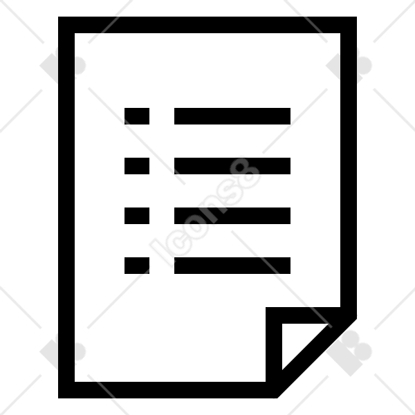 List View Icon