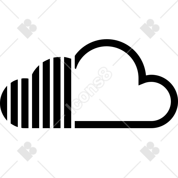 Soundcloud White Png