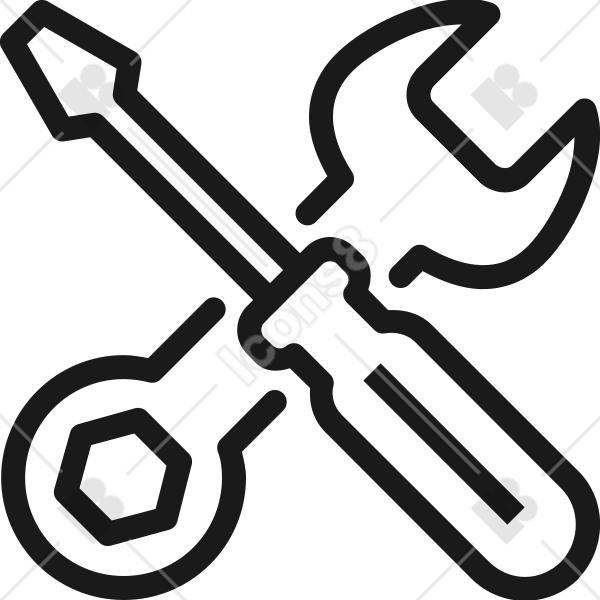 Tools Icon Png Black