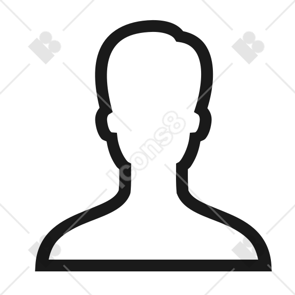 User Icon Black Vector