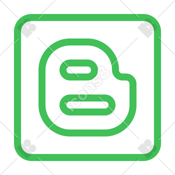 Green Blog Icon Png