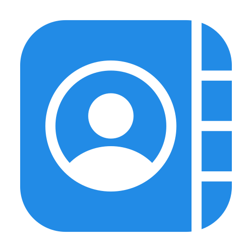 Blue Contact Icon Png