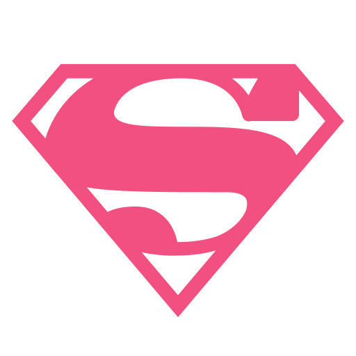 Superman Pink Logo