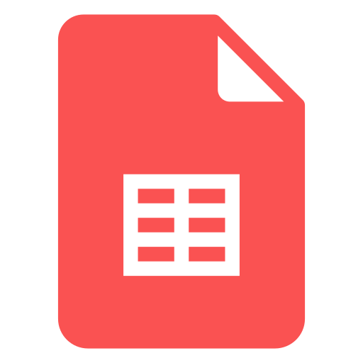 Google Sheets Icon Png